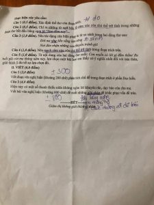 (MS312) Đề thi chính thức môn Ngữ Văn vào 10 tỉnh Bình Dương năm 2025 (đọc hiểu Kính gửi mẹ ...